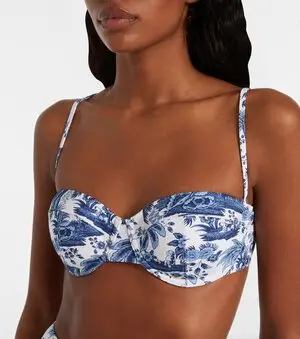 Staud Jo Bikini Top - White