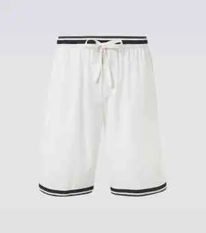 Dolce & Gabbana Majolica Cotton Shorts