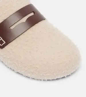 JW Anderson Felt Mules - Beige