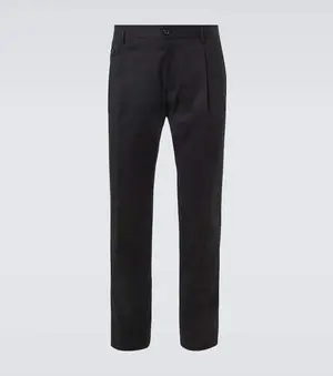 Dolce & Gabbana Straight Leg Cotton Trousers
