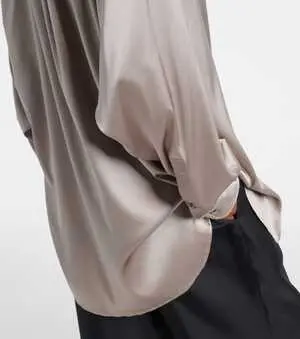 TOM FORD Silk-blend Satin Shirt