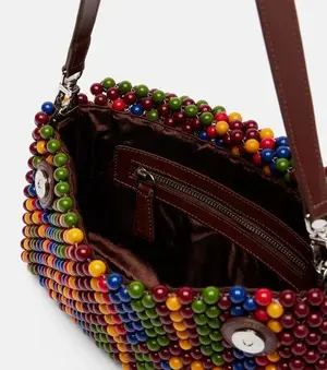 Staud Timmy Small Beaded Shoulder Bag