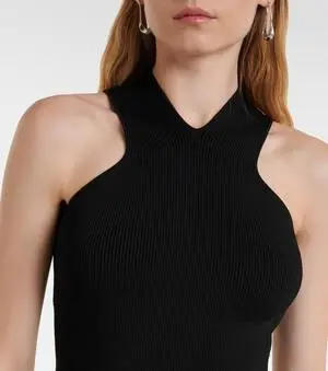 Altuzarra Trina Ribbed-knit Top