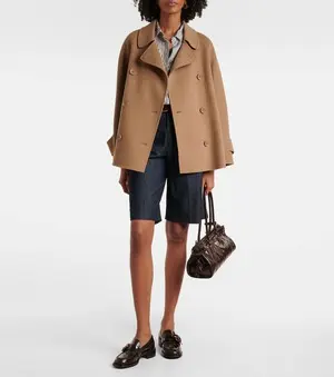 Max Mara Louis Virgin Wool Pea Coat