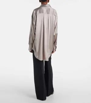 TOM FORD Silk-blend Satin Shirt