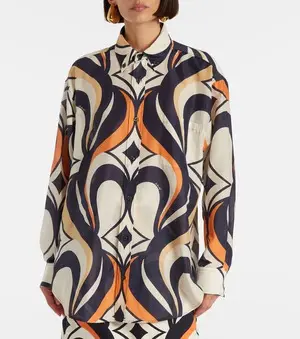 La DoubleJ Jive Macro Print Shirt