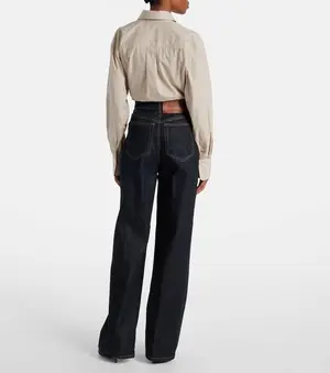 Victoria Beckham High-rise Straight Jeans