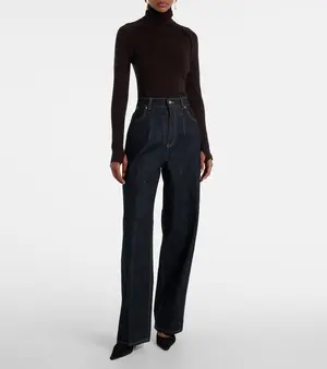 Victoria Beckham High-rise Straight Jeans