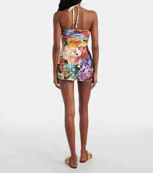 Dolce & Gabbana Floral Cotton Poplin Shorts - Multicoloured
