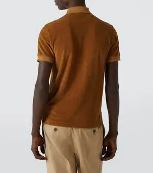 TOM FORD Cotton-blend Terry Polo Shirt