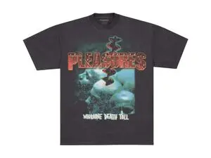 PLEASURES Migraine T-shirt - Edge Black