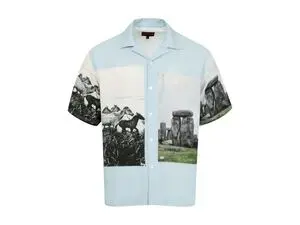 PLEASURES Stone Horse Button Down Shirt