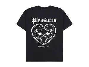 PLEASURES Connected T-shirt - Black