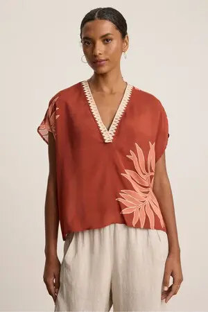 Velvet By Graham & Spencer Naomi Top