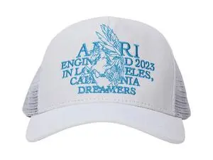 Amiri Pegasus Trucker Hat - White
