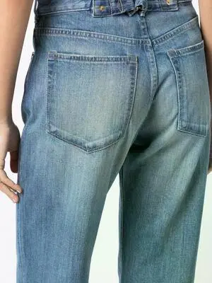 TU ES MON TRESOR The Tanzanite Straight-leg Jeans