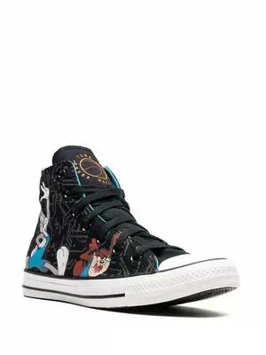 CONVERSE X Space Jam Chuck Taylor All Star Hi Sneakers - Black