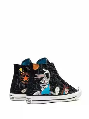 CONVERSE X Space Jam Chuck Taylor All Star Hi Sneakers - Black