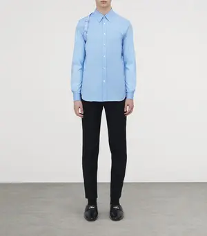 Alexander McQueen Stretch-cotton Harness Shirt