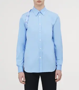 Alexander McQueen Stretch-cotton Harness Shirt