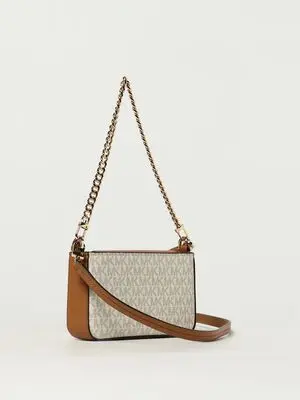 Michael Kors Monogram Chain Shoulder Bag