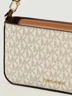 Michael Kors Monogram Chain Shoulder Bag