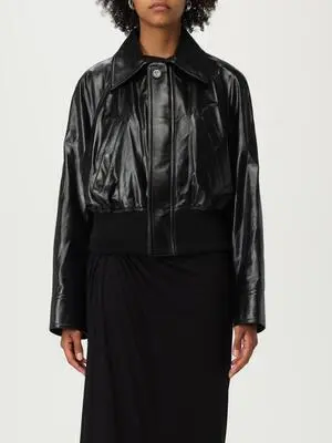 Bottega Veneta Leather Bomber Jacket