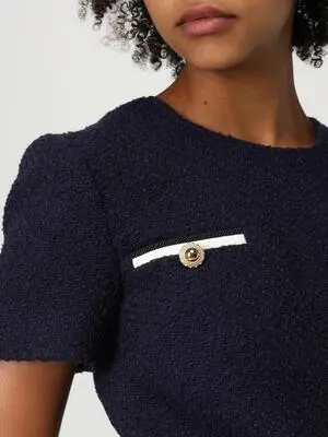 SELF-PORTRAIT Textured Mini Dress