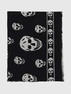 Alexander McQueen Scarf - Black