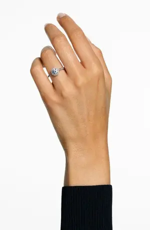 SWAROVSKI Una Ring - White/ Silver