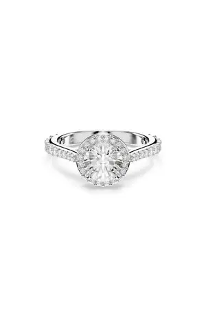 SWAROVSKI Una Ring - White/ Silver