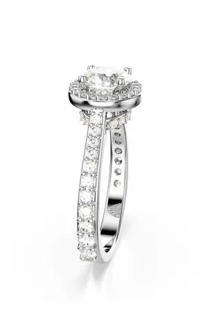 SWAROVSKI Una Ring - White/ Silver