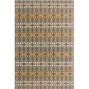 MAD MATS Moroccan Arts & Crafts Rug - Yellow And Tan