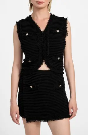 Guess Textured Vests For Women