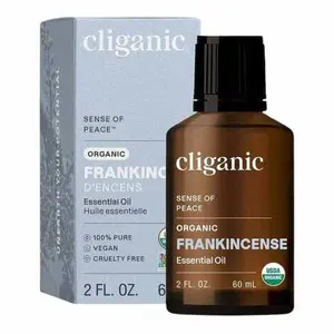 CLIGANIC Organic Frankincense Essential Oil - None
