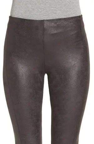 Lyssé Buffed Faux Suede Leggings