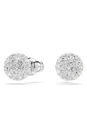 SWAROVSKI Dextera Pavé Sphere Stud Earrings