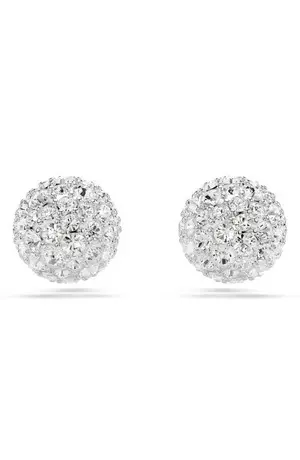 SWAROVSKI Dextera Pavé Sphere Stud Earrings