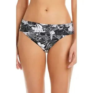 BLEU BY ROD BEATTIE Sarong Hipster Bikini Bottom - Black