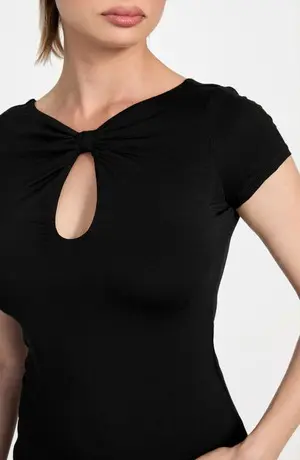 Guess Cutout Stretch Top