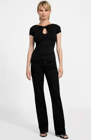 Guess Cutout Stretch Top