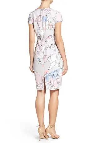 COOPER ST Printed Dress With Cutouts