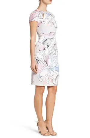 COOPER ST Printed Dress With Cutouts