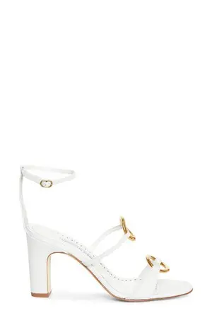 Manolo Blahnik Hisfahan Ankle Strap Sandal
