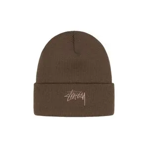 StÜssy Stock Cuff Beanie - Brown