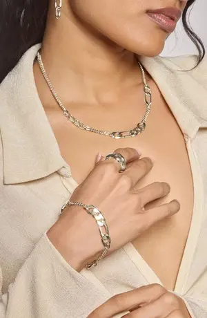 Lady Grey Trace Bracelet - Silver