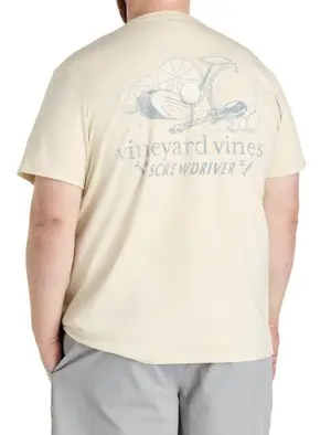 Vineyard Vines Big & Tall Screwdriver Pocket T-shirt