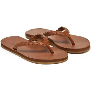 HARI MARI Meadows Braided Flip Flop - Cinnamon