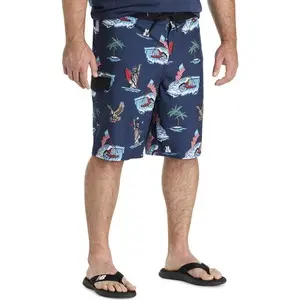 O'Neill Big & Tall Lennox Usa Swim Trunks - Navy