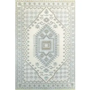 MAD MATS Turkish Pastel & Silver Rug - Pastel And Silver